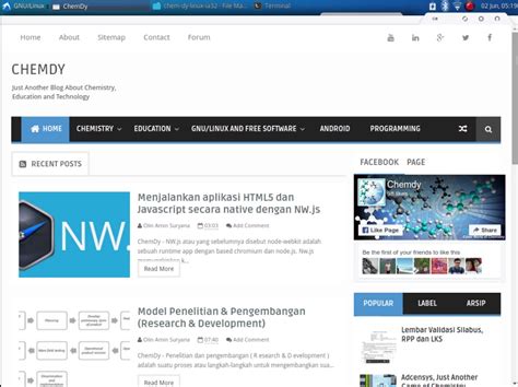 membuat website menjadi aplikasi desktop dengan nativefier