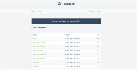 Github Twofold One Tsnippet Simple Text Snippet Fullstack Web App