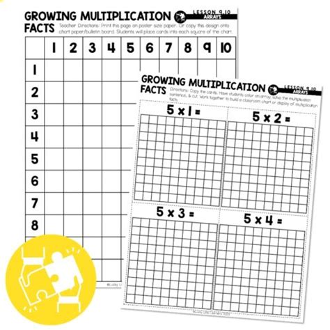Lucky To Learn Math Lesson 910 Arrays Collaboration Growing