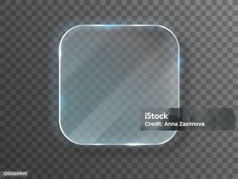 유리 접시 투명 한 배경에 벡터 유리 배너입니다 디자인 템플릿 현실적인 벡터 그림 개체 그룹에 대한 스톡 벡터 아트 및 기타 이미지 개체 그룹 공란 그림자 Istock