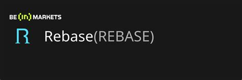 Rebase Rebase Price Marketcap Charts And Fundamentals Info Beincrypto