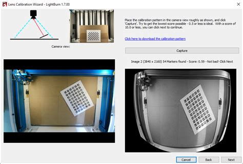 Camera Calibration Lightburn Documentation