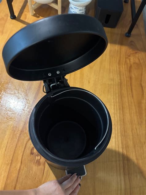 Small Black Bin 17d X 25h Cm Furniture And Home Living Home Improvement And Organisation Home