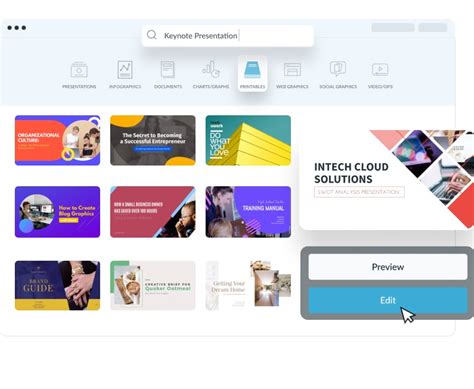 Презентация Keynote Online Конструктор презентаций Visme