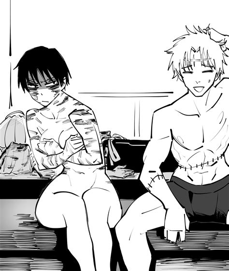 Gojou Satoru Zen In Maki And Gojou Satoru Jujutsu Kaisen Drawn By Dingotoad Danbooru