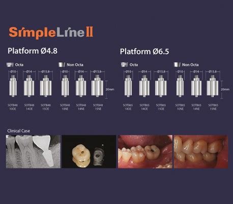 Dentium - SimpleLine Fixture + Pre-Milled Abutment Package - Dandal