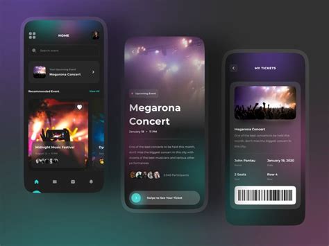 event app design 🎉 event app app design layout mobile app design