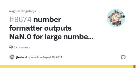 Number Formatter Outputs NaN For Large Numbers With Decimals Issue Angular Angular