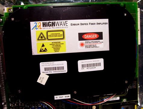 Edfa Optical Amplifier Pre Amp Edfa Based Optical Receiver In Circuit