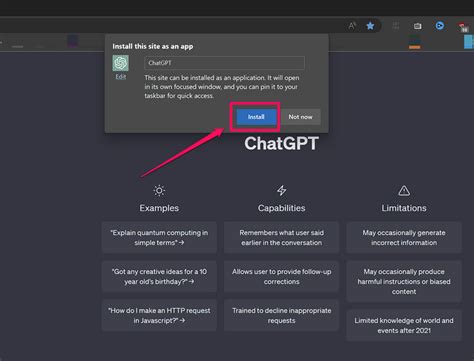 How To Install And Use Chatgpt As An App On Windows 1110 Geekchamp