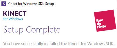 Kinect Installer Kinect Sur Windows Le Tutoriel Rue De L Info