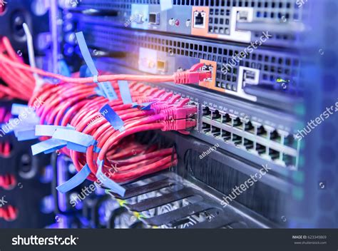 Network Panel Switch Cable Data Center Stock Photo 623349869 Shutterstock