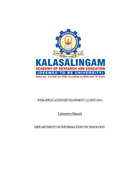 Web Development Lab Manual Pdf World Wide Web Internet And Web