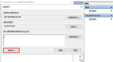 visualsvn server windows 版安装时报错 service visualsvn server failed to