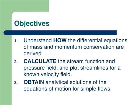 PPT - Chapter 9: Differential Analysis of Fluid Flow PowerPoint Presentation - ID:4316023