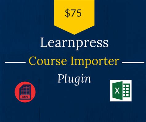 Learnpress Excel CSV Course Importer Wppluginsforyou Com