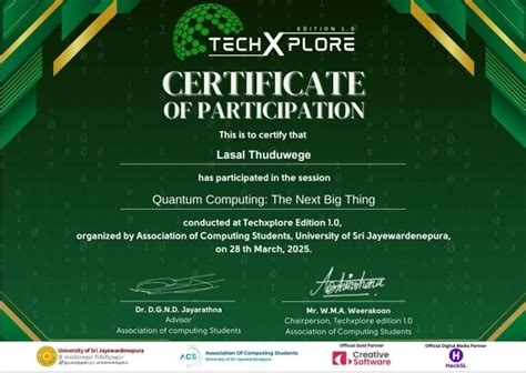 Glad To Have Participated In The Online Session Of Techxplore Organized By The Association Of