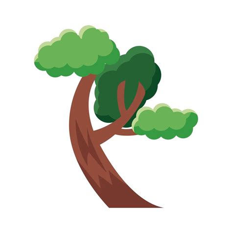 Leafy Tree Flat Style Icon 2475489 Vector Art At Vecteezy