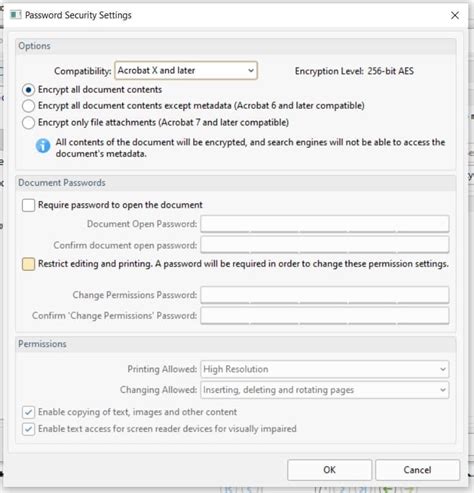 how to make a pdf non editable and read only