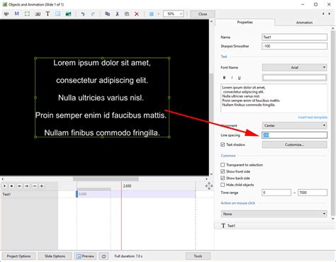 Add A Text Object PTE AV Studio