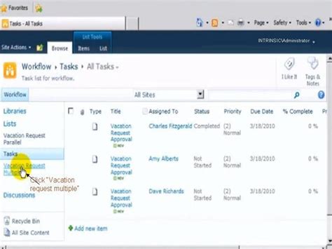 Mutiple Tasks From Sharepoint 2010 Workflow Creating Multiple Tasks