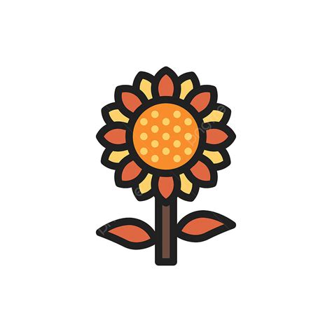 어떤 목적을 위해 채워진 스타일의 해바라기 아이콘 벡터 일러스트 레이 션 아이콘 일러스트 레이 션 서식 파일 Png 일러스트 및 벡터 에 대한 무료 다운로드