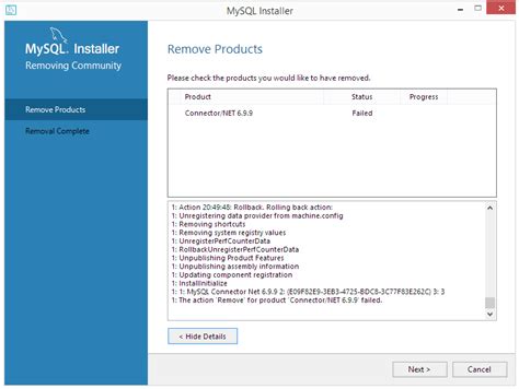 Удаление Mysql Community Server Stack Overflow на русском