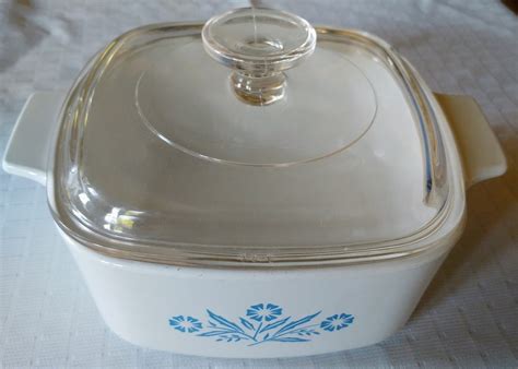 Pyrex Glass Lid Cooking Dish Retro Kitchenware Etsy