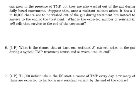 Solved Problem 2 12 P Bacterium Escherichia Coli One Of
