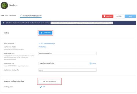 How To Host A Nodejs Application In Cpanel Dev Community