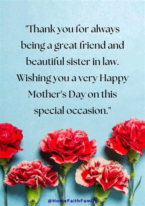 75 Happy Mothers Day Quotes For The Best Sister In Law In 2025 Home