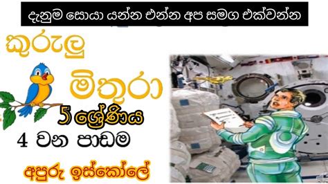 කුරුලු මිතුරා Youtube