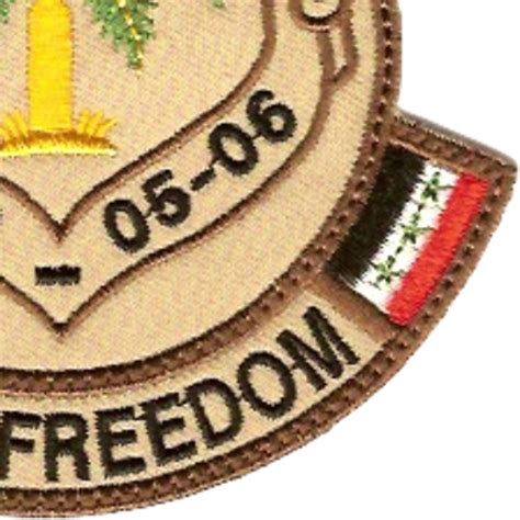 Operation Iraqi Freedom 05 06 Patch Patriotic Patches Popular Patch