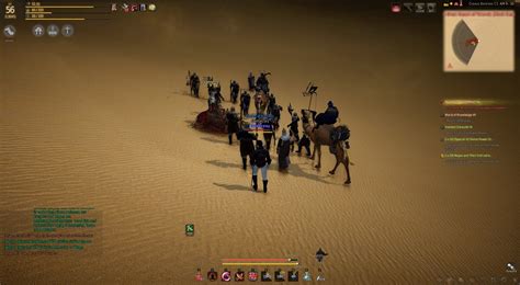 Unusual Group Of Npcs In The Desert Blackdesertonline
