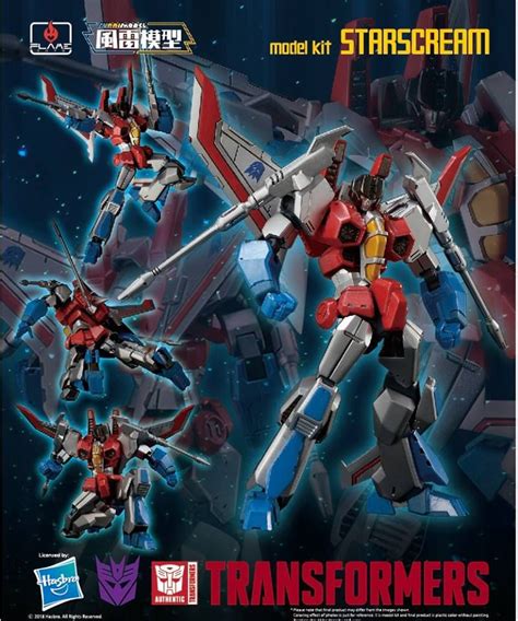 Flame Toys Furai Model Kit Starscream New Images Pre Orders Live