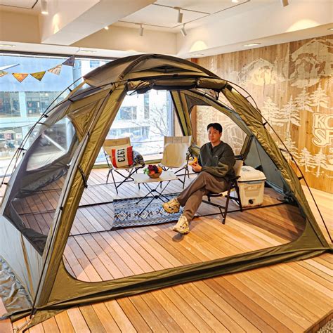 도심캠핑체험 코오롱스포츠 문정직영점 캠핑용품 후기 네이버 블로그