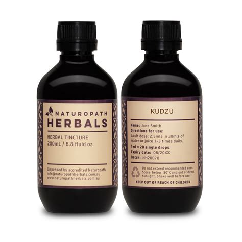 Kudzu Liquid Extract Tincture 50-500ml - Naturopath Herbals