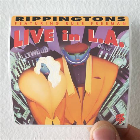 The Rippingtons Live In La Album Cover Sticker