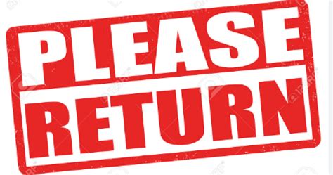 call for uniform return