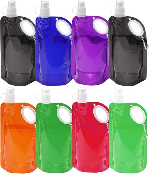 720ml Collapsible Water Bottle Set Reusable Flexible Bpa