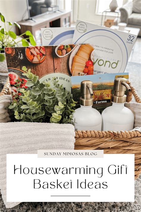 Housewarming T Ideas For Couple New Home T Basket Sunday Mimosas