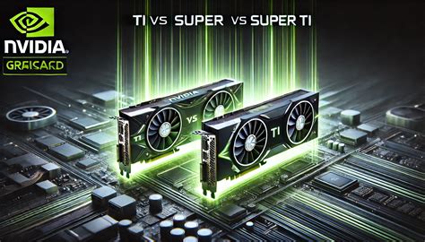 Nvidia Ti Super And Super Ti Understanding The Differences And Choosing The Right One Tech