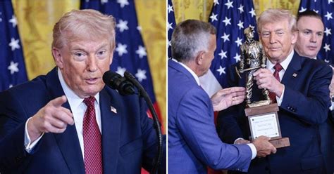 Watch Trump Stumble Over His Words While Accepting Fake Award