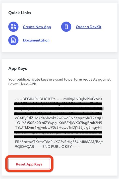 App Keys Documentation