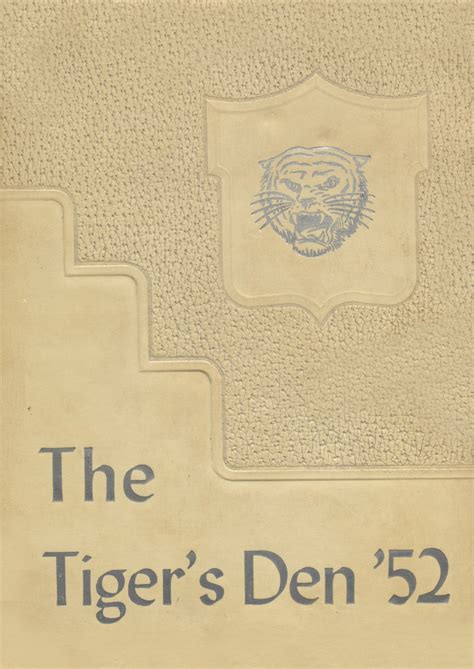 1952 Yearbook From Daingerfield High School From Daingerfield Texas For Sale