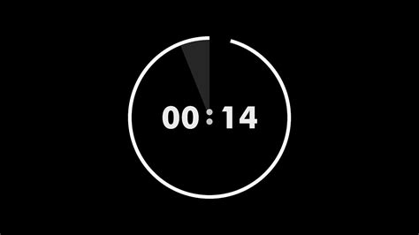 15 Seconds Animation Countdown Timer From 15 To 0 With Sound Effects