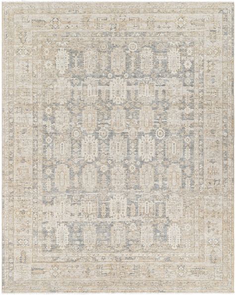 Surya Once Upon A Time Oat 2303 Ash Area Rug Incredible Rugs And Decor