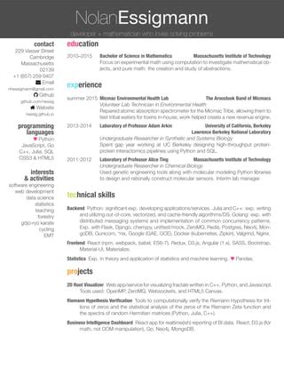 Softwareresume PDF
