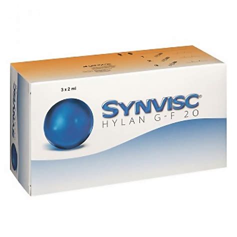 Hygienic Synvisc G F 20 3x2ml Dermadea