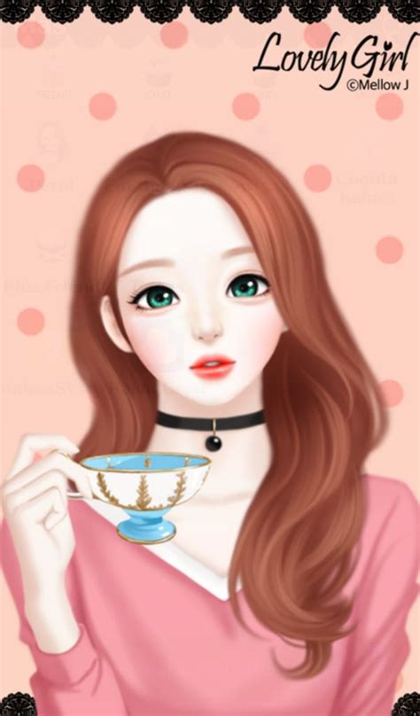 Cantik Wallpaper Gambar Kartun Comel Korea Wallpaper Kartun Korea